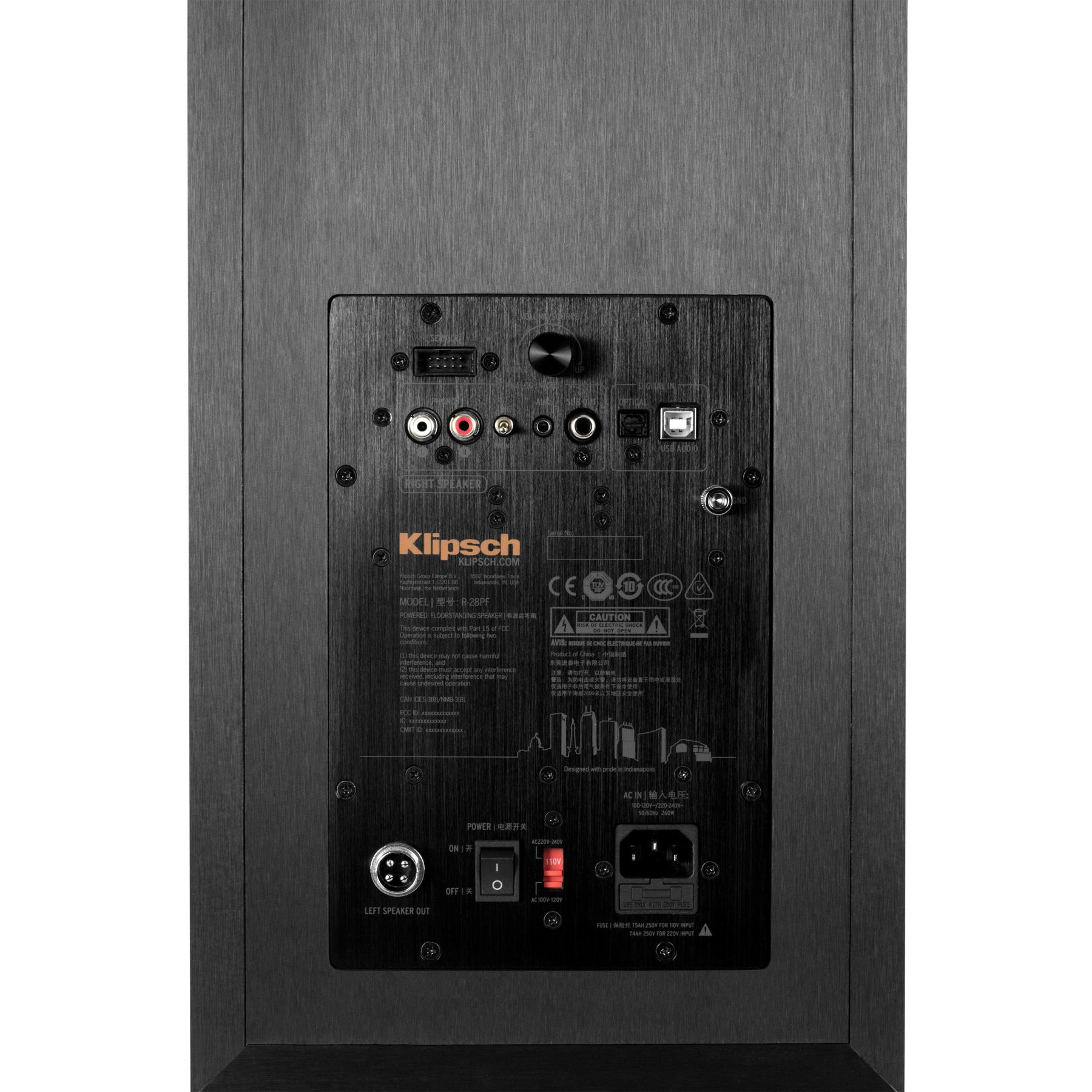 Klipsch R-28PF Powered Floorstanding Speakers Klipsch Активная акустика ...