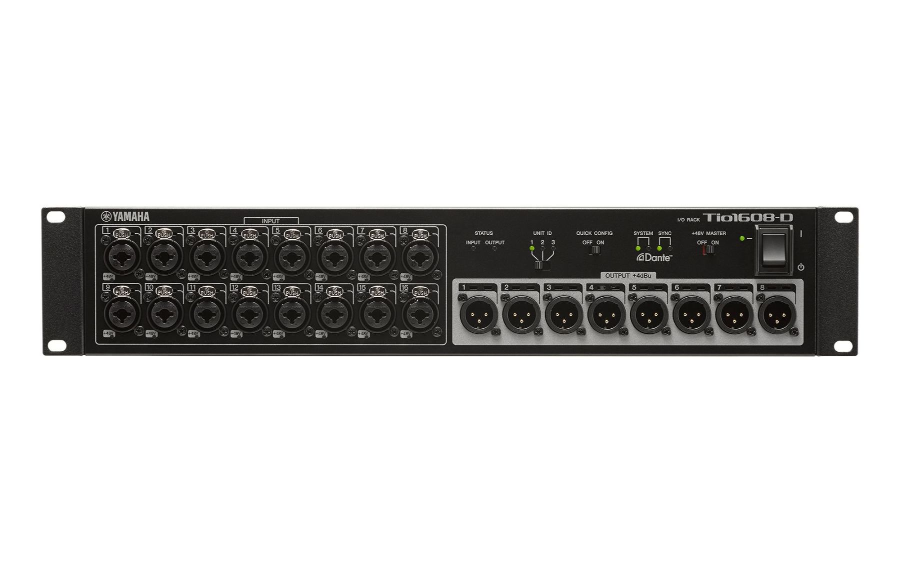 Yamaha TIO1608D Plug In & Play Dante Stagebox Solution Yamaha Модули расширения